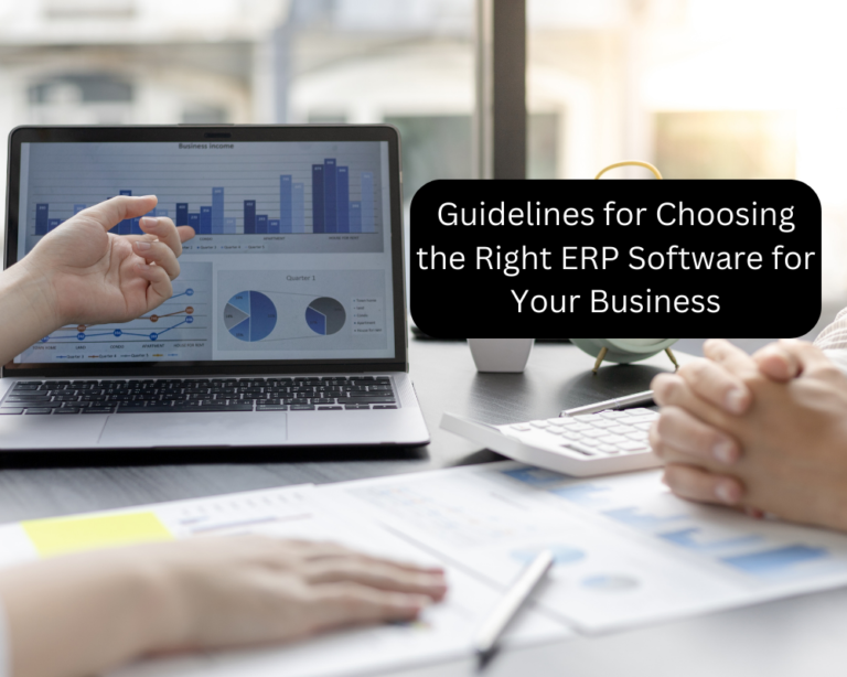 Guidelines for Choosing the Right ERP Software for Your Business ...
